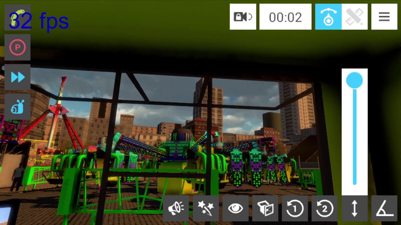 funfair ride simulator 4 ( extreme ) - YouTube