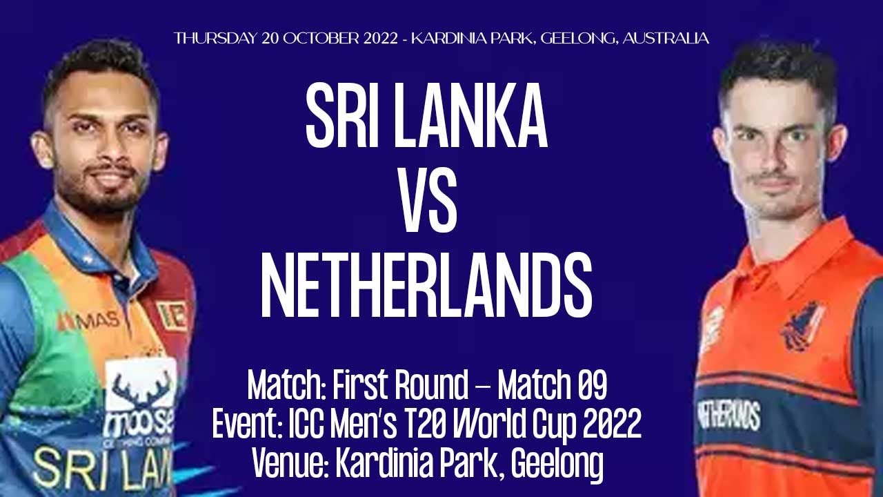 🔴Live: Sri Lanka vs Netherlands Live | T20 World Cup Match Live | SL vs ...