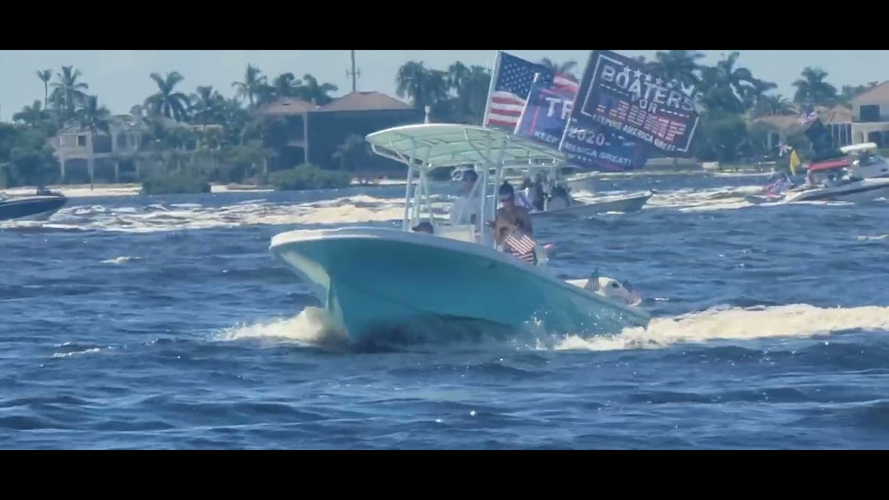 Trump Boat Parade 2024 - YouTube