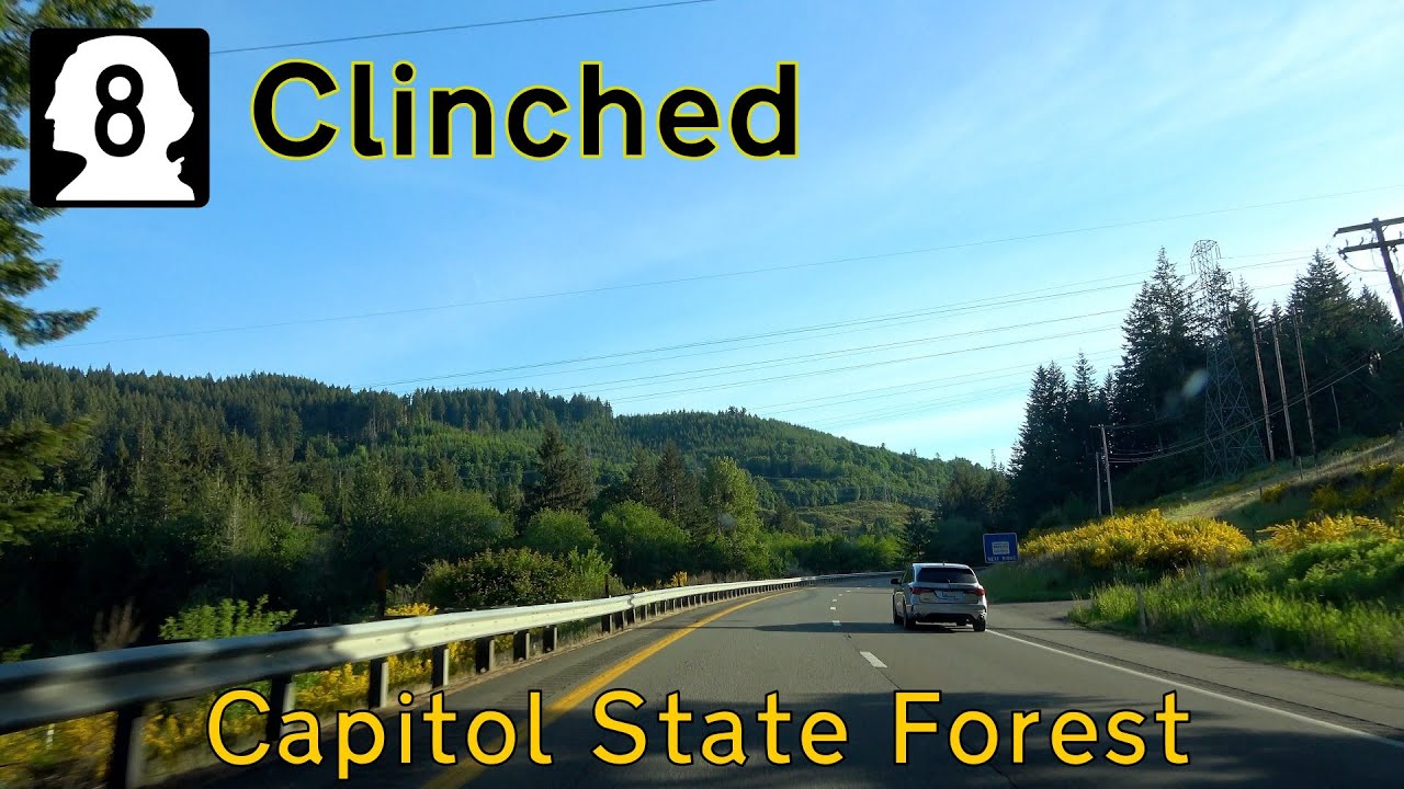 WA State Route 8 Westbound and Eastbound (2025-E02) - YouTube