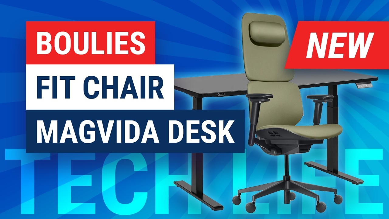 The Ultimate Minimal Desk Setup Upgrade (Boulies MagVida + Fit Chair ...
