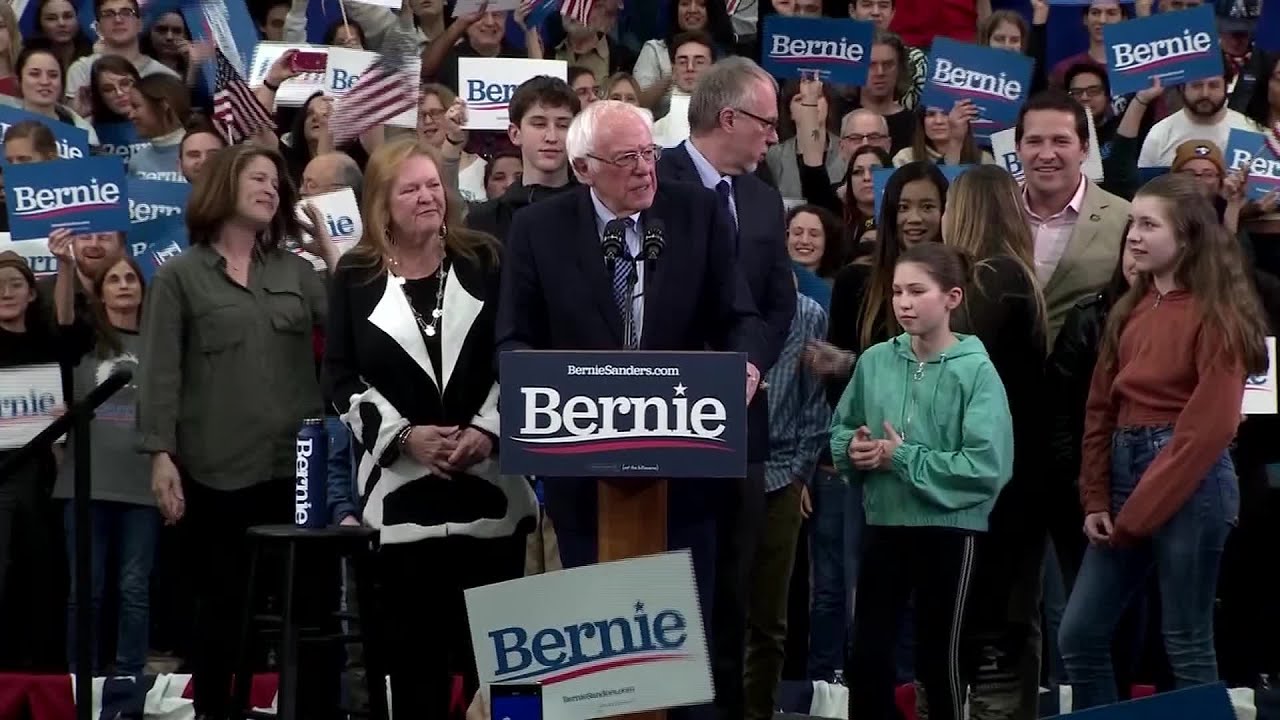 Sanders edges Buttigieg in NH, cementing Dem front-runners - YouTube