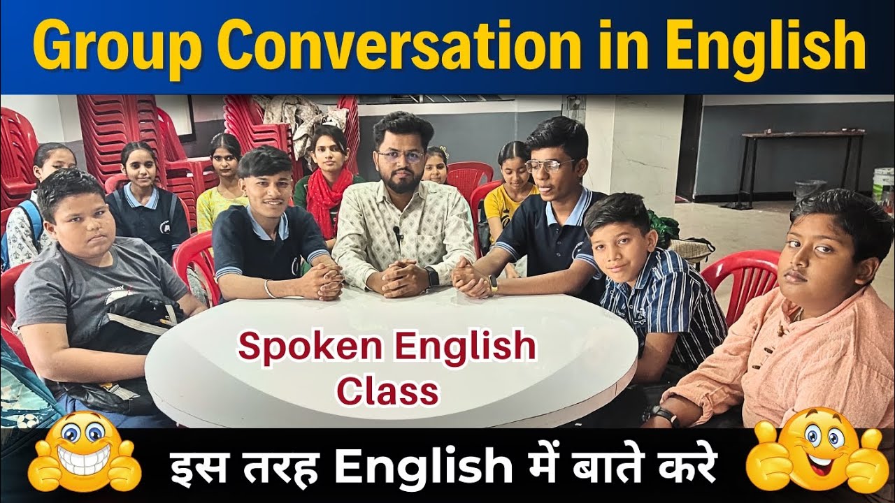 Group Conversation in English l English speaking skills l speaking ...