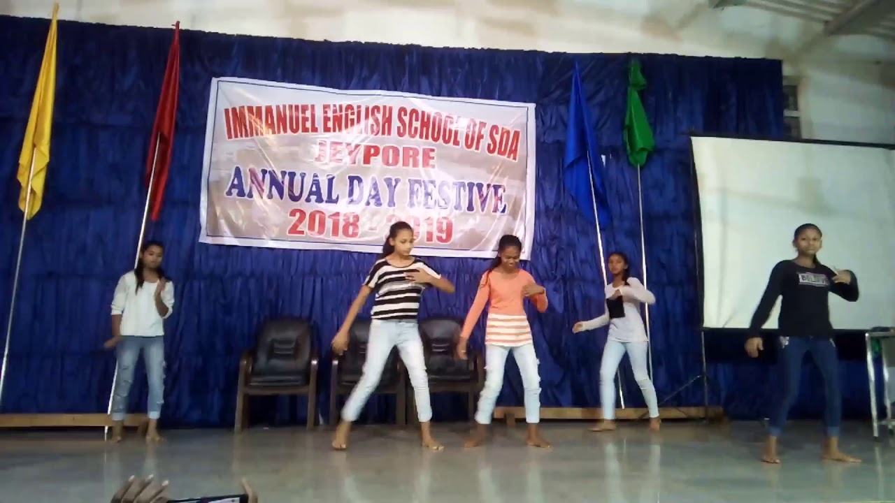 Immanuel girl dancing in annual program - YouTube