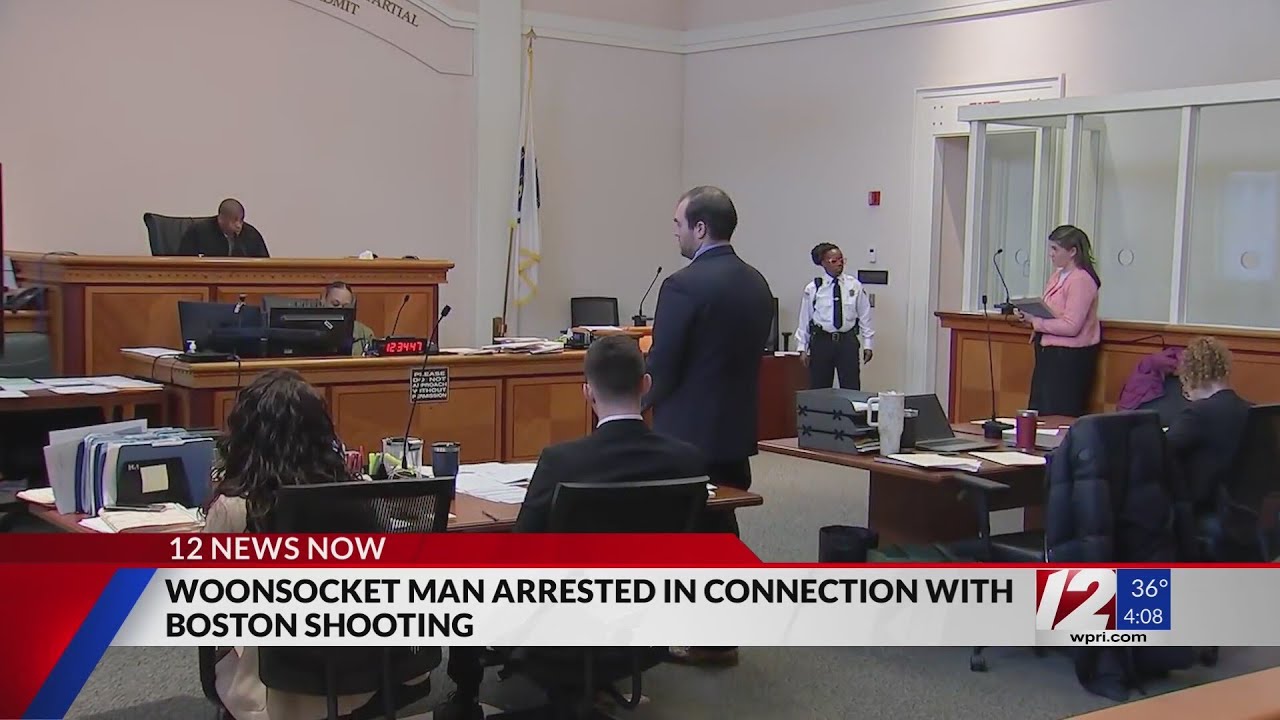 Woonsocket man arrested in connection with Boston shooting - YouTube