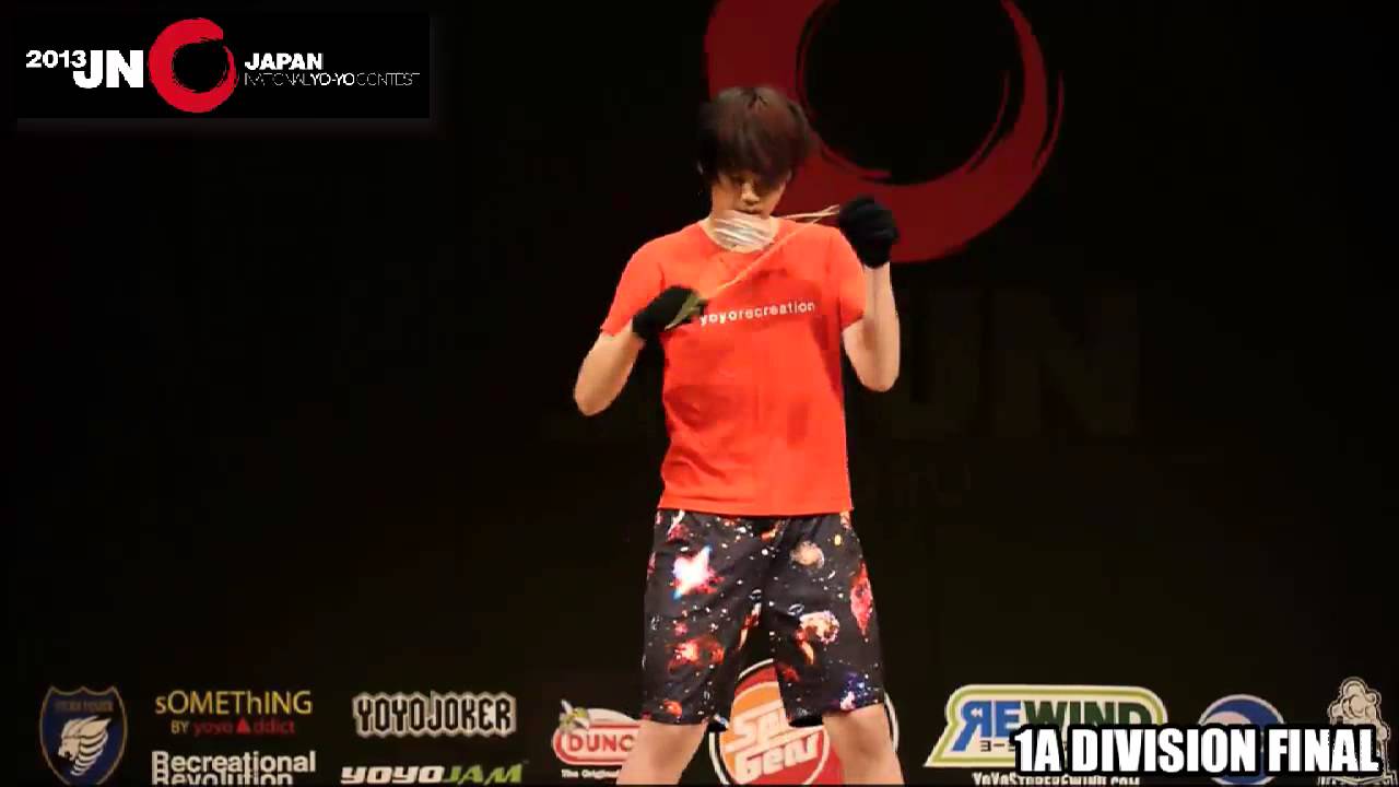 Iori Yamaki - Japan National Yoyo Contest 2013 - 1A Final - YouTube