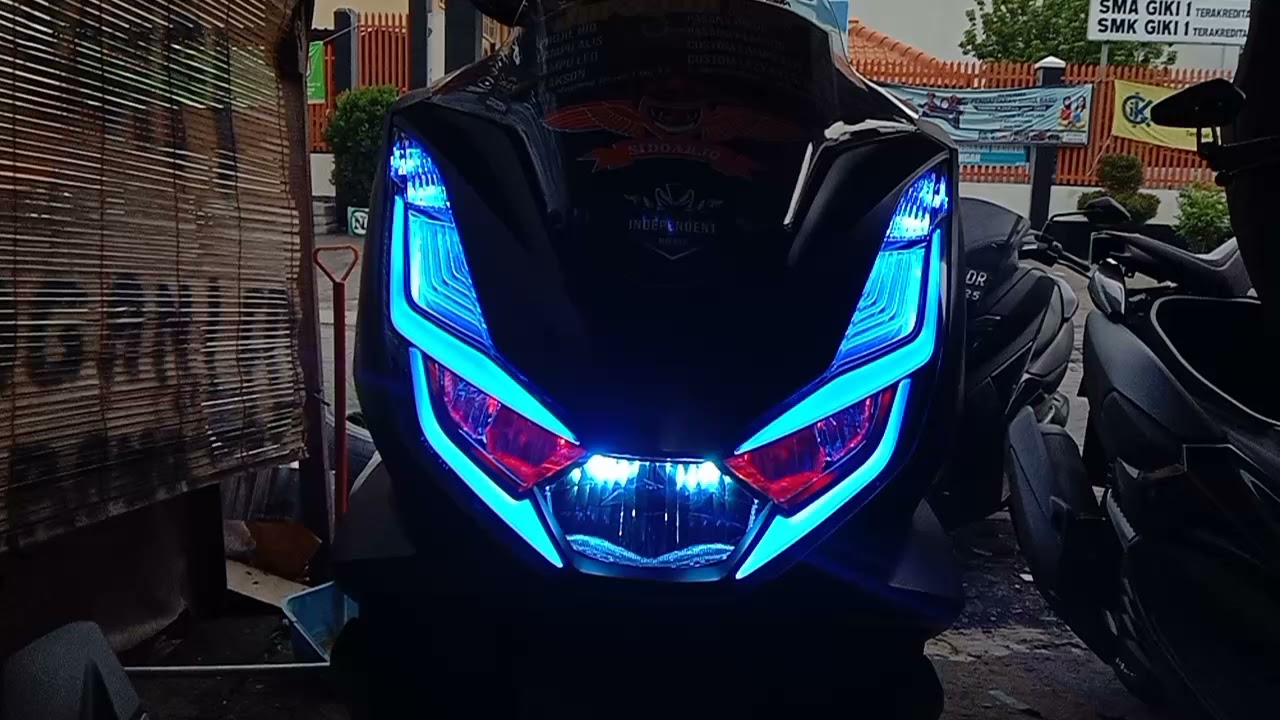 RACUN LAMPU ALIS PCX 160 - YouTube