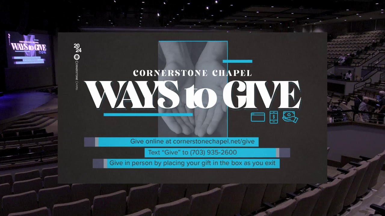 Cornerstone Chapel Leesburg, VA | 10:00 AM Service - - Bible Portal