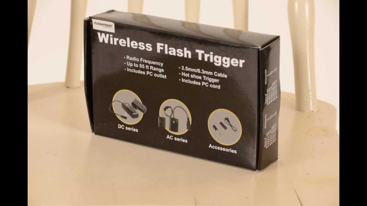 Cheap Flashpoint Wireless Flash Camera Strobe Trigger review Unboxing ...