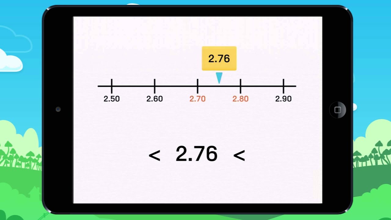 Learn to compare decimals to the nearest tenth. Lesson - YouTube