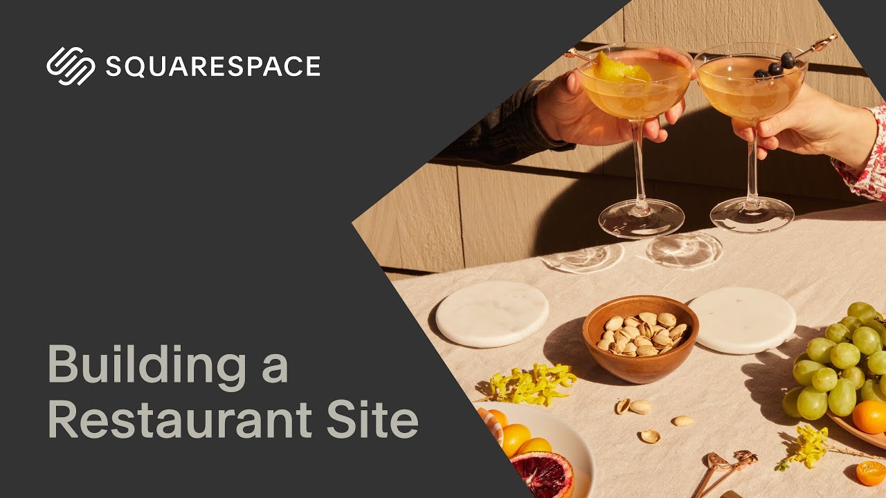 Building a Restaurant Site | Squarespace 7.1 - YouTube