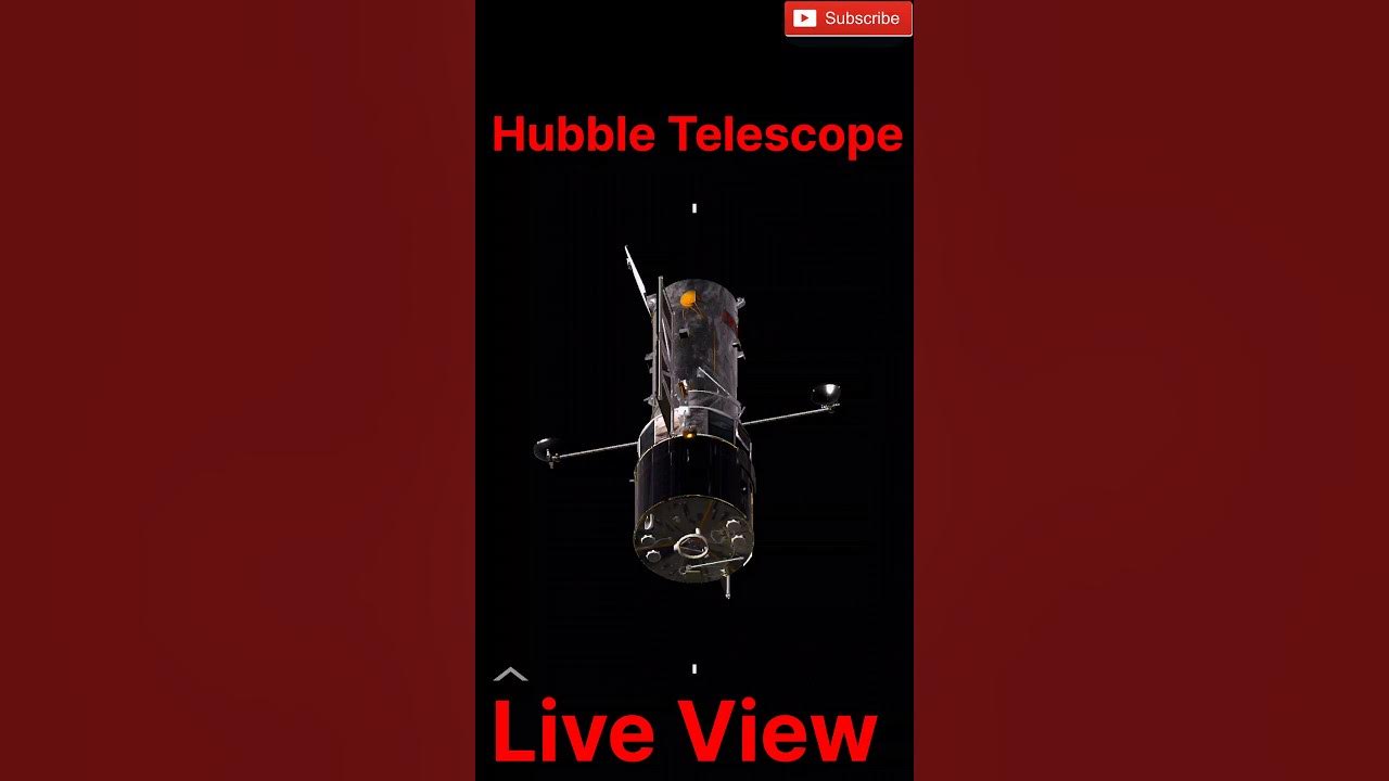 Hubble Telescope live view 🛰️ @faketube4184 #hubbletelescope #space #spaceship - YouTube