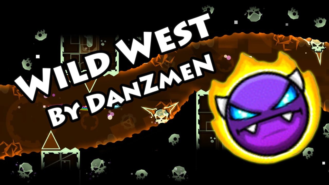 Geometry Dash - Wild West (By DanZmeN) [All Coins] - YouTube