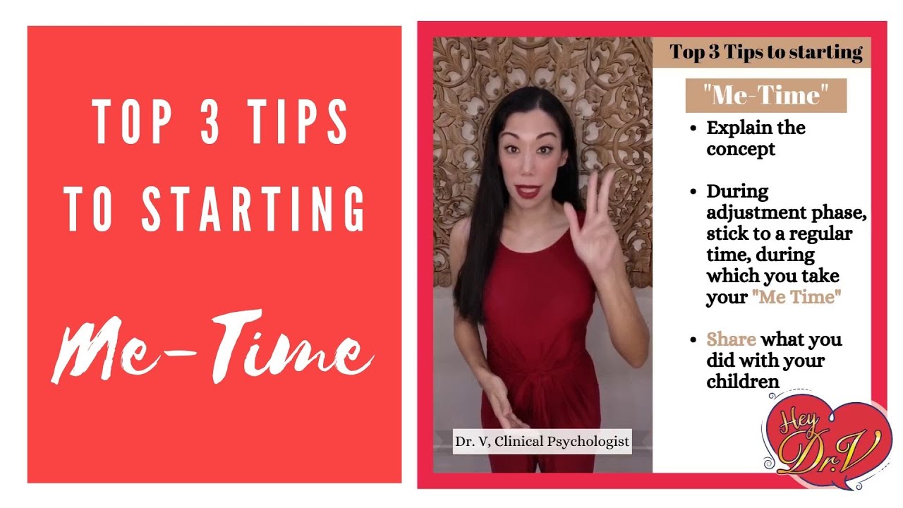 Top 3 Tips For Me Time - YouTube