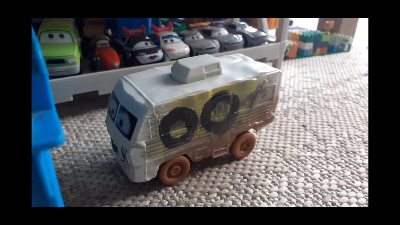 Disney Pixar Cars - Crazy 8 Crashers Arvy Review - YouTube