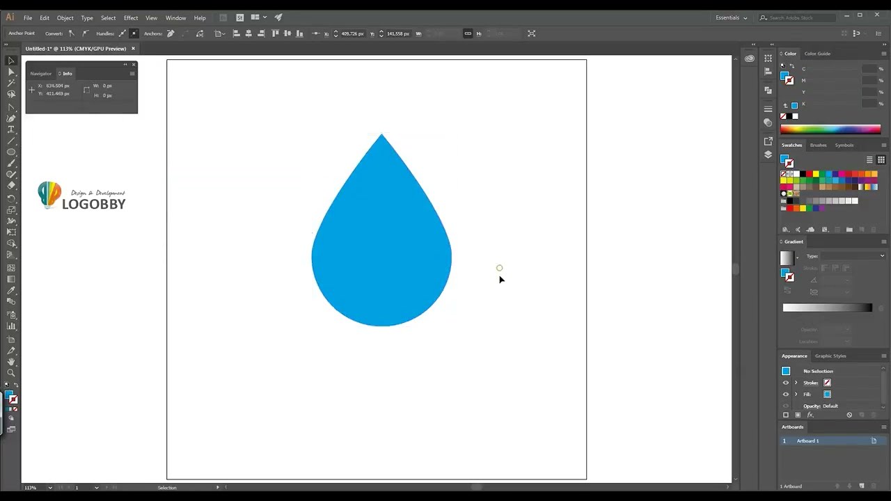 How To Draw A Water Drop In Illustrator In Few Seconds YouTube how-to-draw-a-water-drop-in-illustrator-in-few-seconds-youtube
