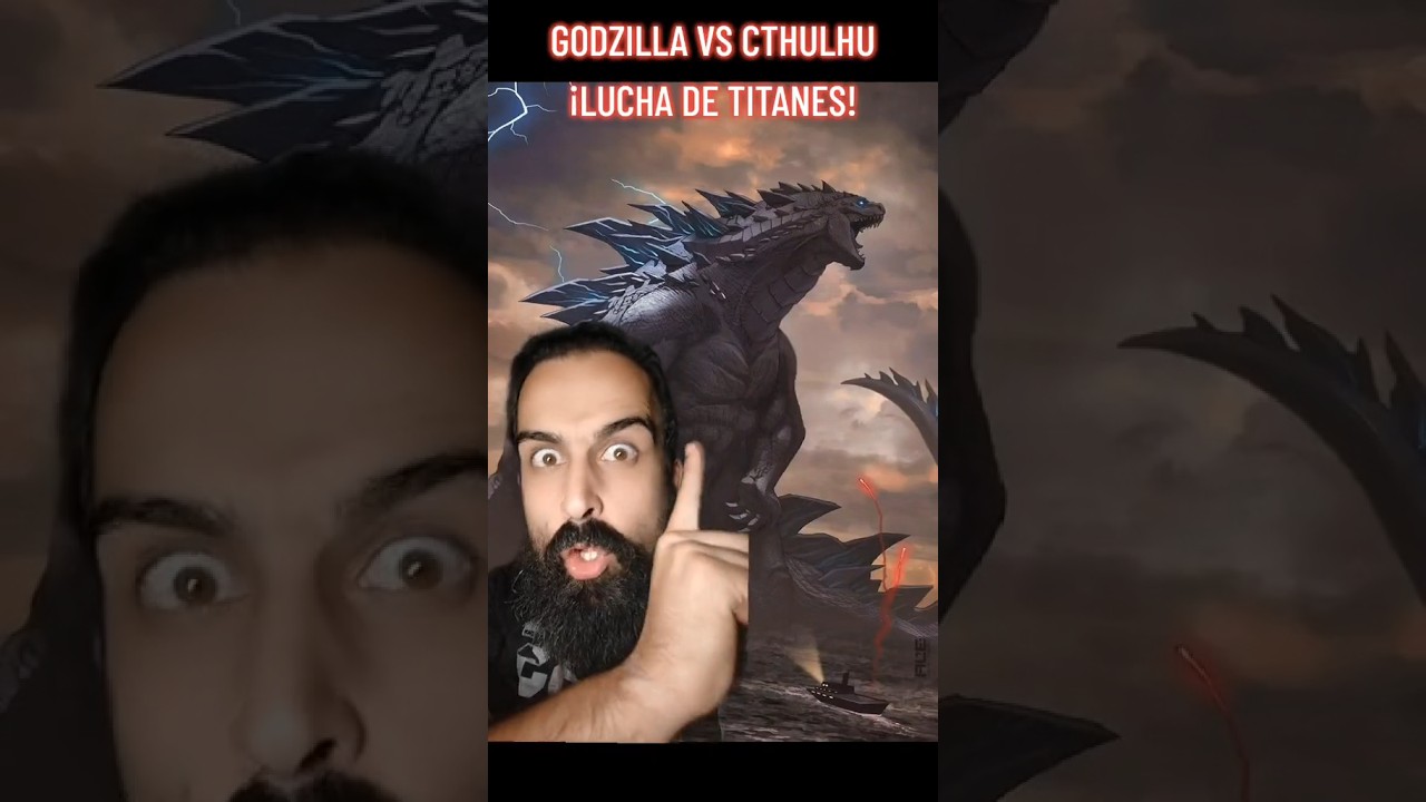 Godzilla Vs Cthulhu Poster