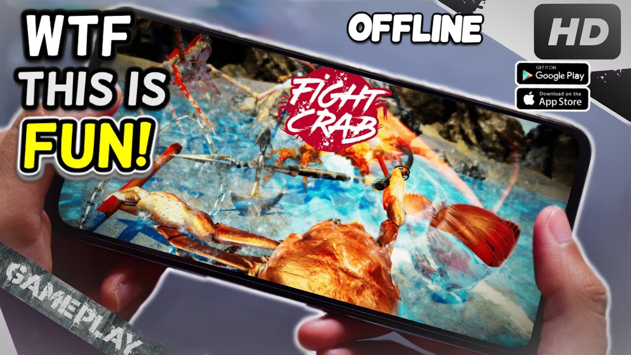 Fight Crab Gameplay | New Android iOS Offline/Online Game - YouTube