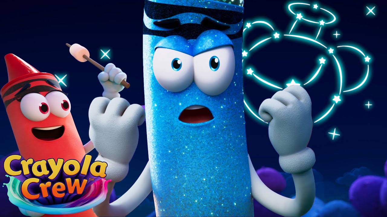 Spooky Stories with Yummy Smores! | Crayola Crew Imagination Adventures ...