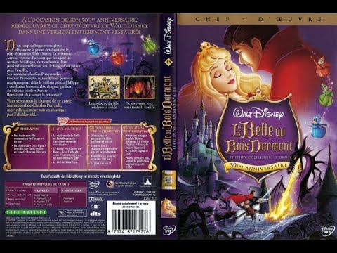 Debut et Fin de Walt Disney's La Belle au bois dormant (Disney's Fastoche)(film 1959)(DVD FR)