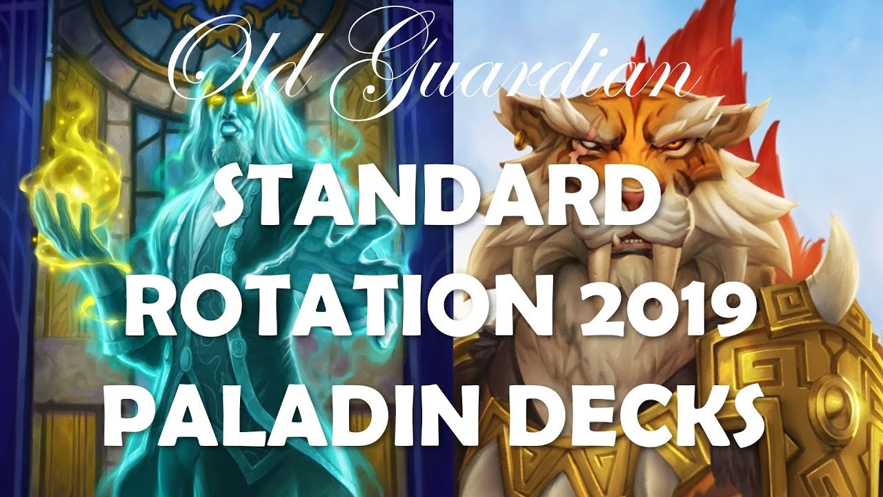 Hearthstone Standard rotation 2019 - Paladin decks, cards, and ...