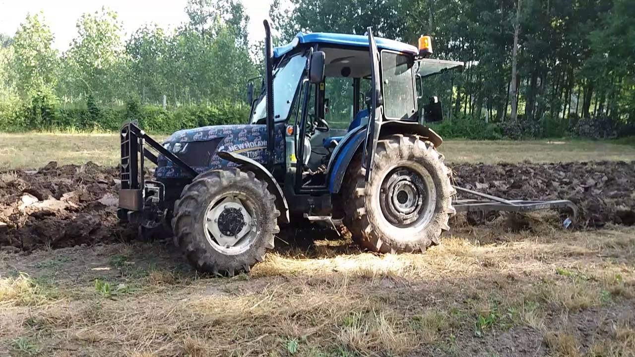 New holland tt55 4x4 - YouTube