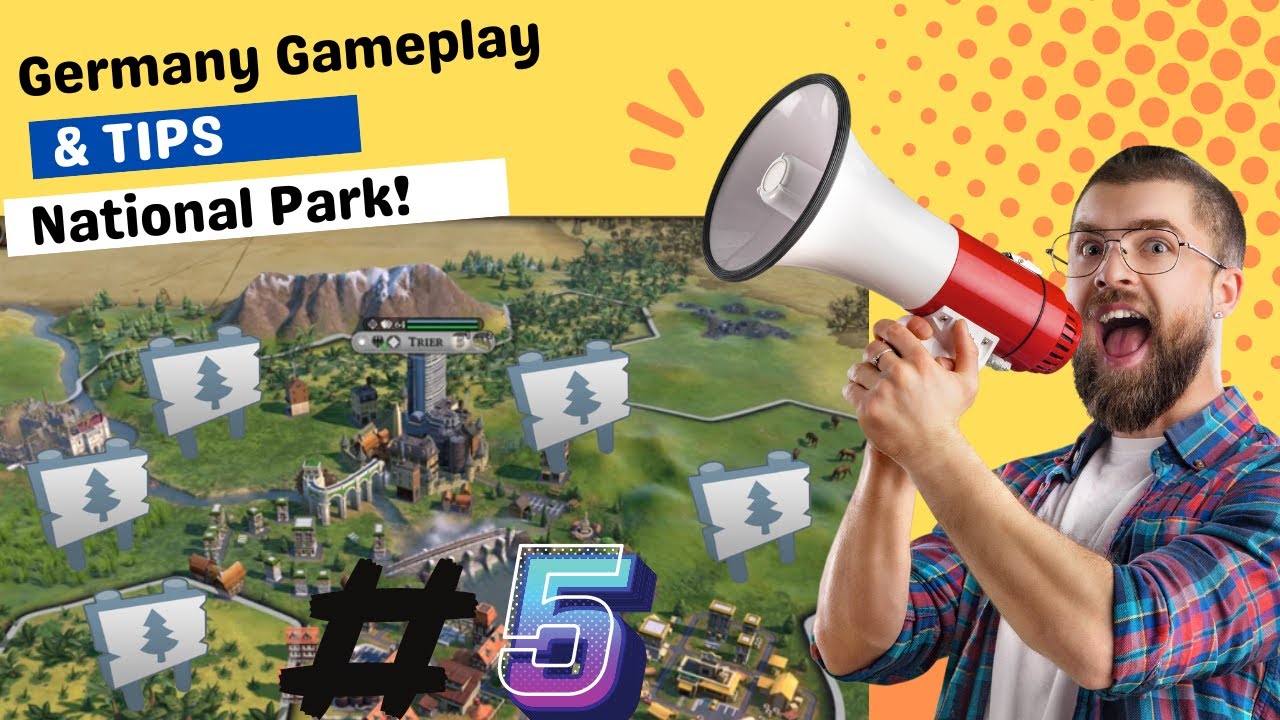 TIPS NATIONAL PARK - Civilization 6 Germany Gameplay #5 - YouTube