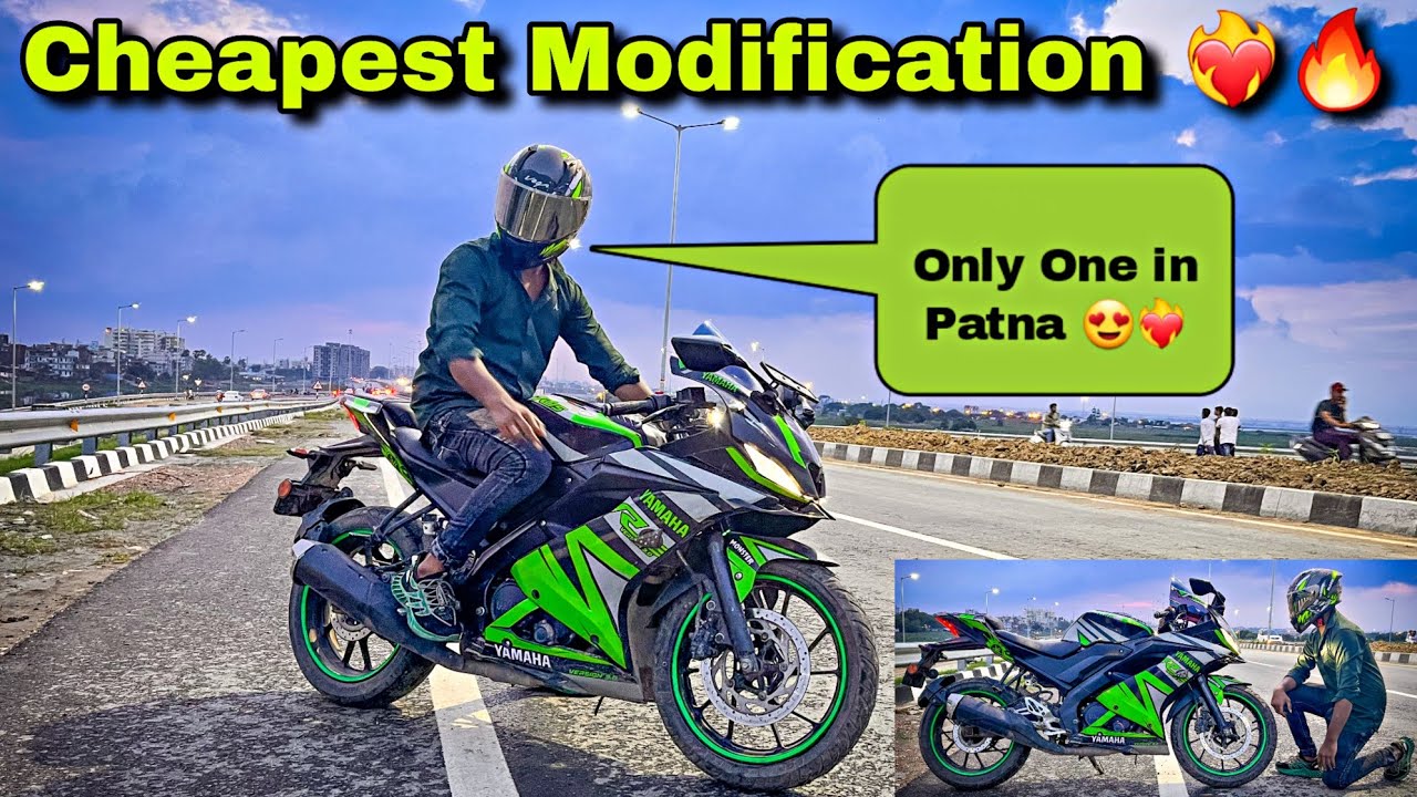 Best Cheapest Modification Bike 😍 YAMAHA R15 V3 || Yamaha v3 Lover ️‍🔥😱 ...