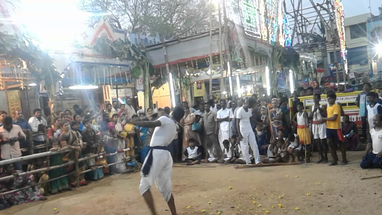 Pandi master silambam - YouTube