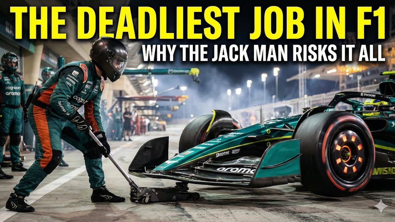 The Deadliest Job in F1: Why the Front Jack Operator is the True Hero ...