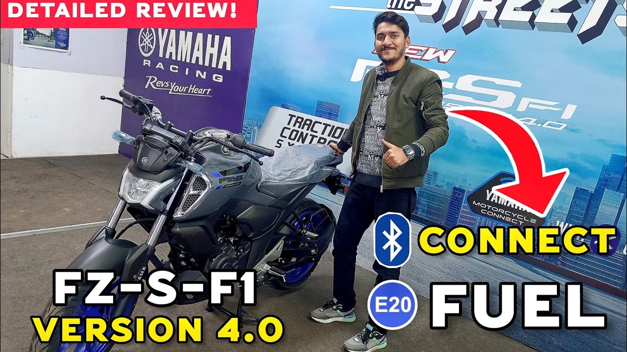 New 2024 Yamaha FZ-S Fi V4 Matte Grey |🔥On-Road Price | First in ...