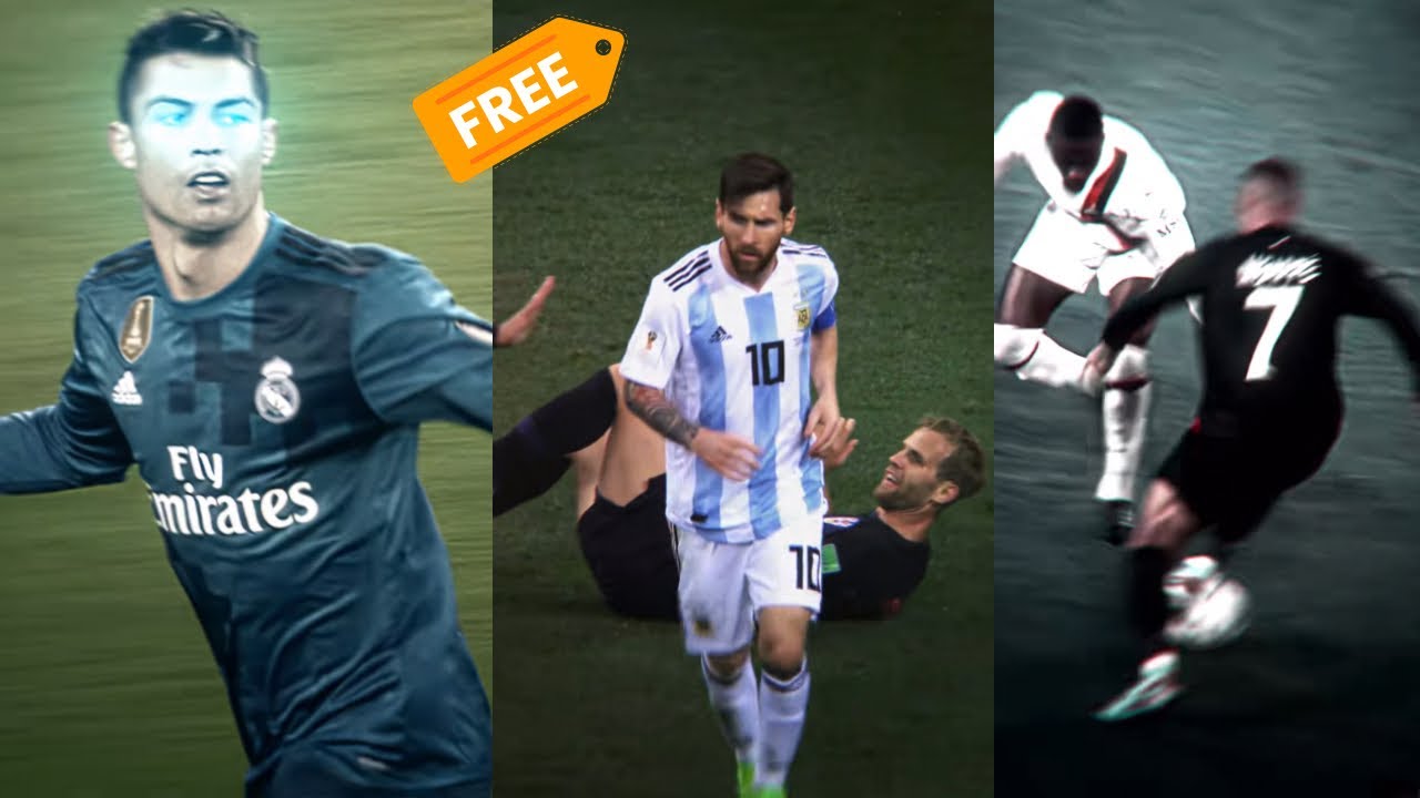 Football Free 4k Edited Clips + CC High Quality For Editing//Clips For ...