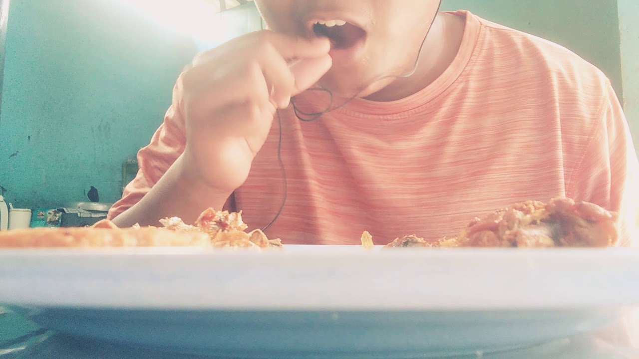 [ASMR]makanan rumahan :v - YouTube