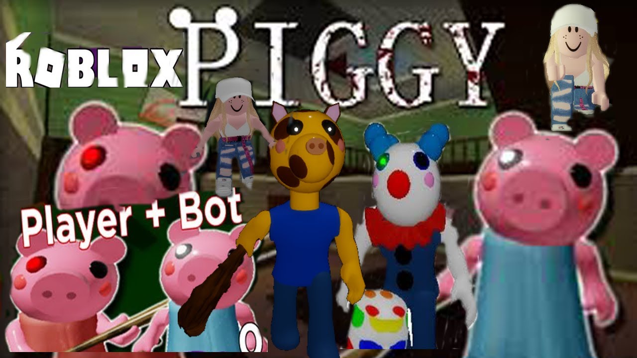 PIGGY Player + Bot ONLY Challenge! ROBLOX - YouTube