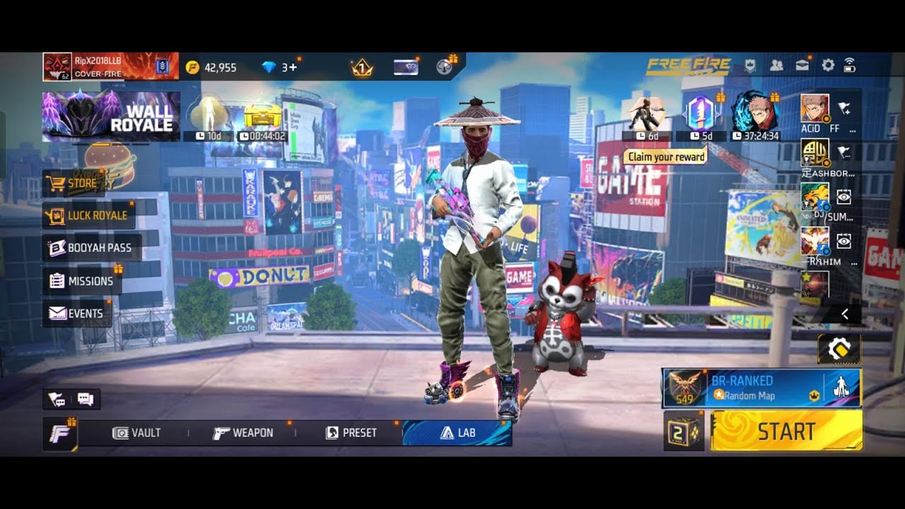 🔴FREE FIRE LIVE PRO GAMEPLAY GAMING WITH TUJJU - YouTube