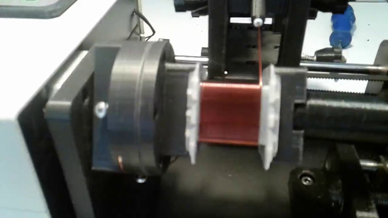 Maquina Bobinadora con avance continuo -- Kitrobot - YouTube