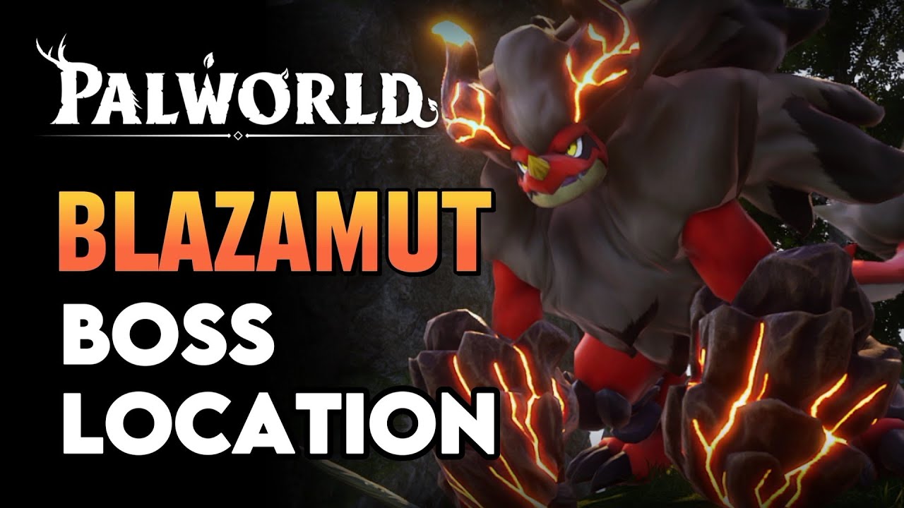 BLAZAMUT Boss Location | PALWORLD - YouTube