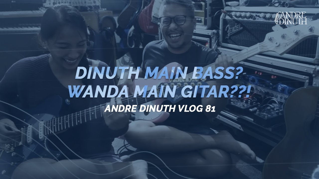 ANDRE DINUTH VLOG #81 - SWAP INSTRUMENT CHALLENGE ! GIMANA KALO GUE ...