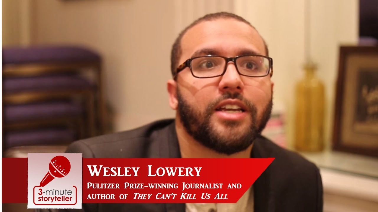 WESLEY LOWERY, Washington Post journalist and author of THEY CAN'T KILL ...