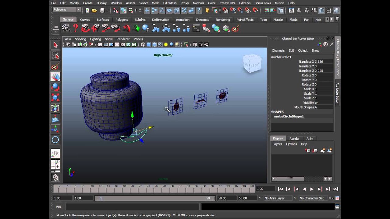 LEGO Анимация 2D рта на 3D персонаже (LEGO mouth animation) - YouTube