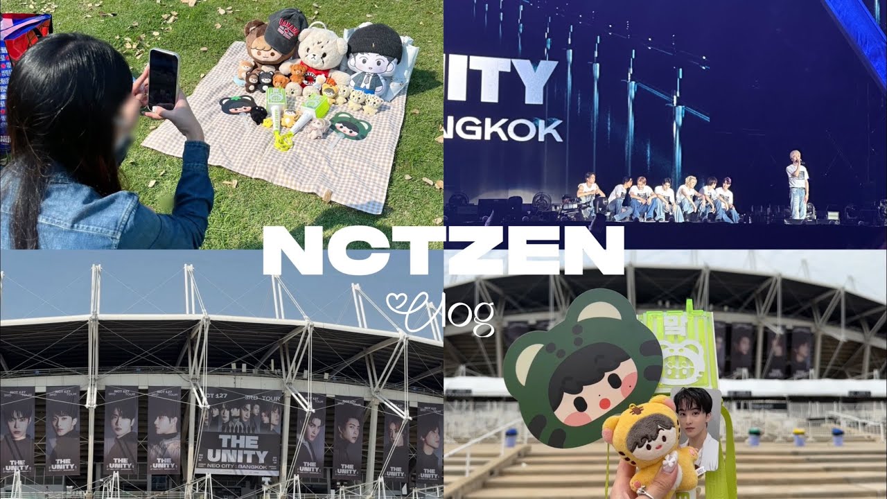NCTZEN VLOG 🌱 The Unity in BKK | คอนเสิร์ต nct 127 ที่ไทย 🇹🇭♡ - YouTube