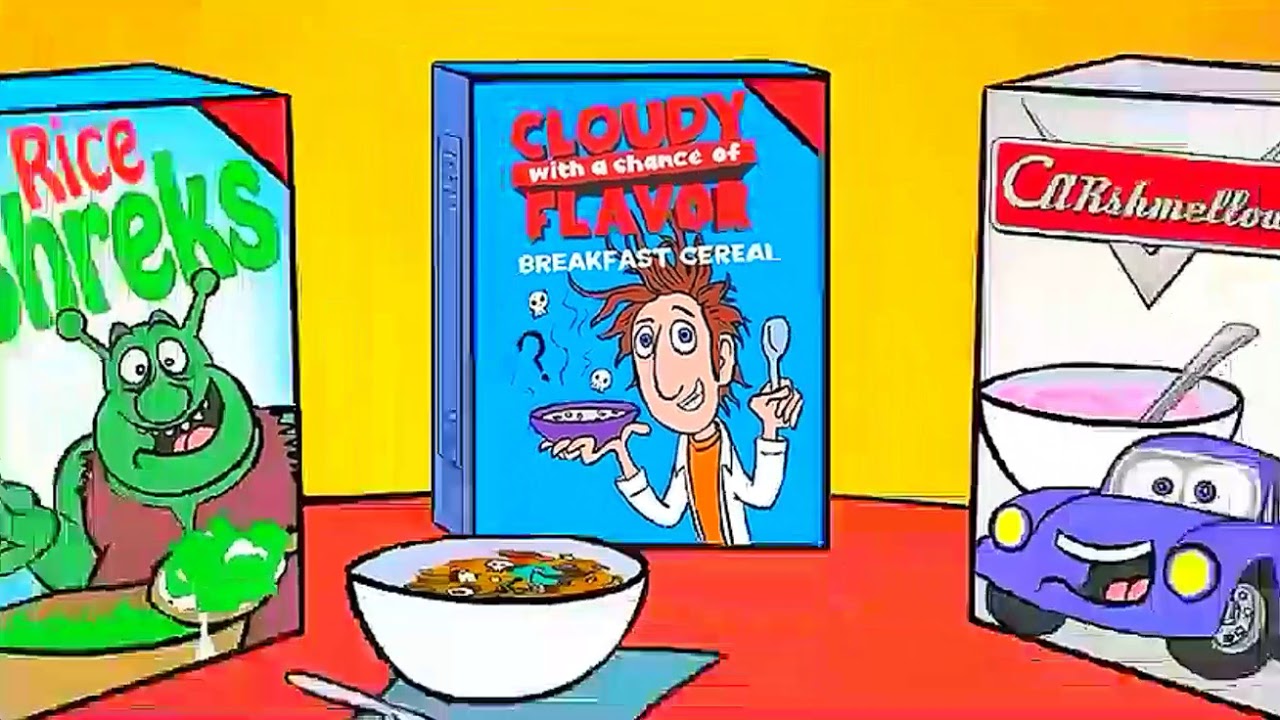 Cloudy With A Change Of Flavor Breakfast Cereal (HD) (Digital) - YouTube