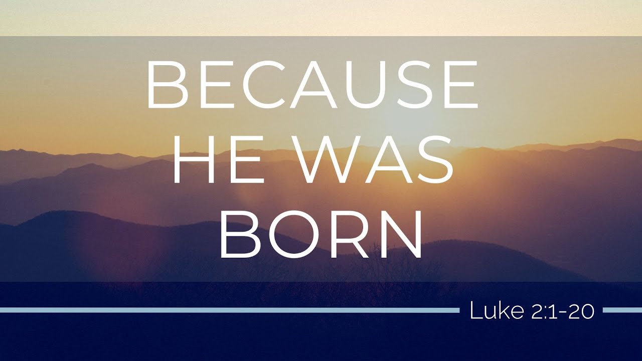 Sunday Service - 03/02/2025 - Because He Was Born - YouTube