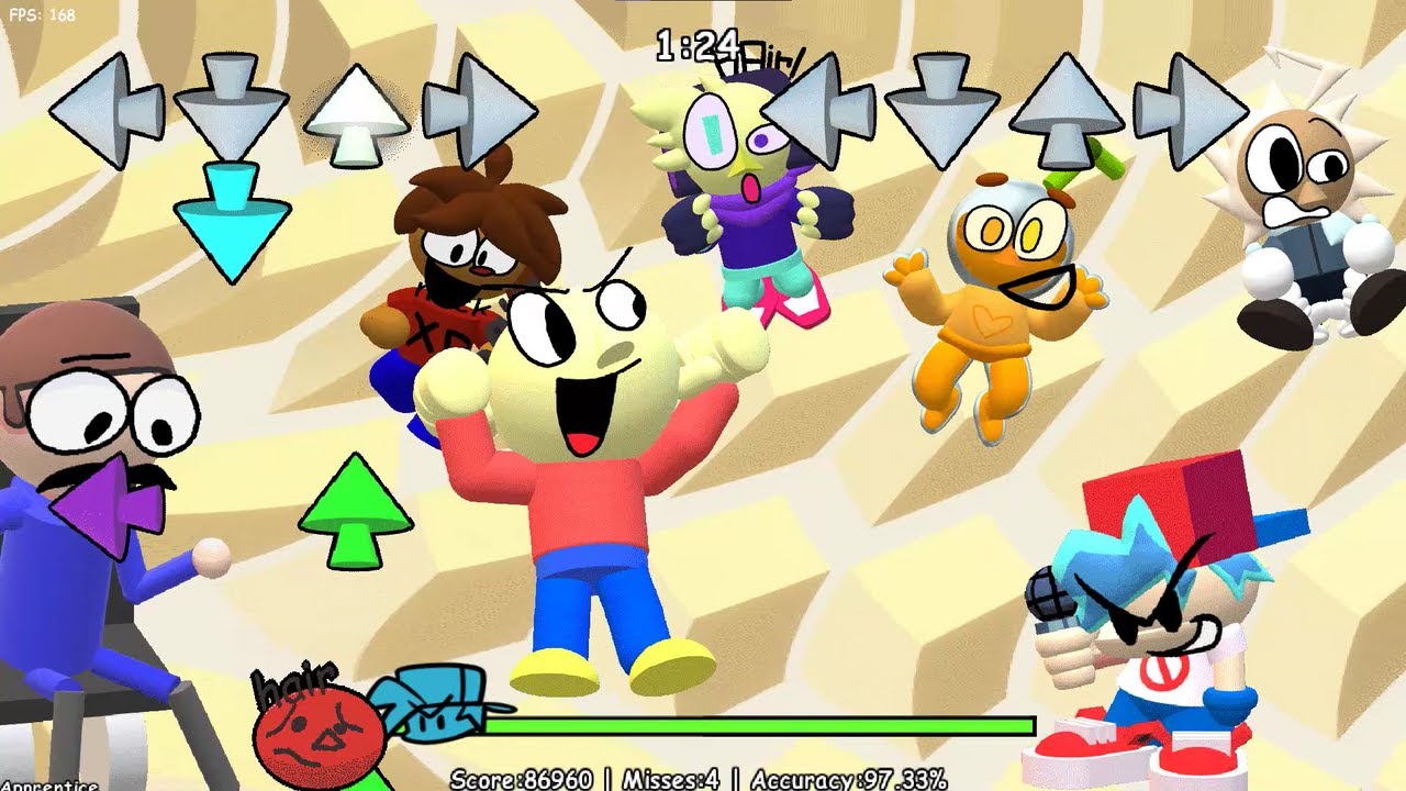 FNF Vs. Dave and Bambi: Golden Apple - Extra Songs (Extras) - YouTube