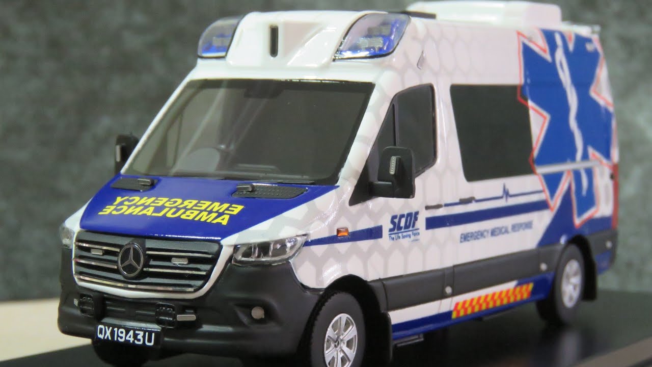 Masterpiece Collectibles 1:43 SCDF Emergency Ambulance (7th Generation ...