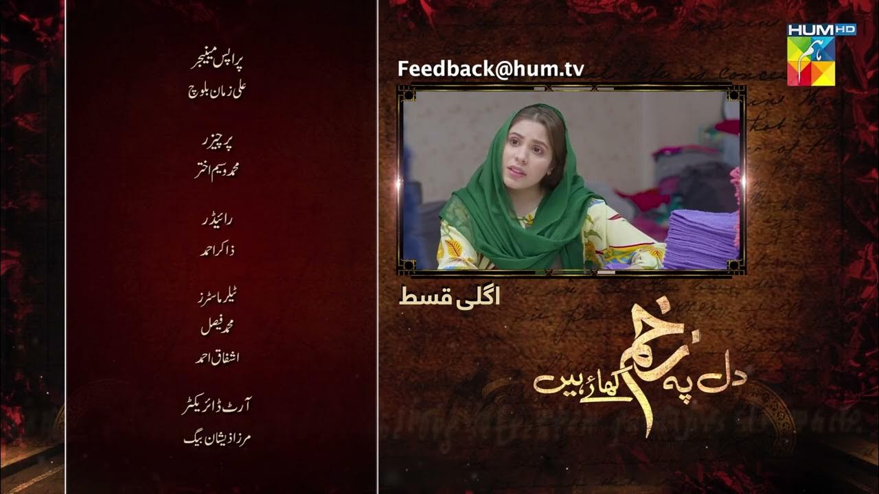 Dil Pe Zakham Khaye Hain - Ep 02 Teaser [ Tuba Anwar & Shahzad Noor ] - 5th July 2023 - HUM TV ...