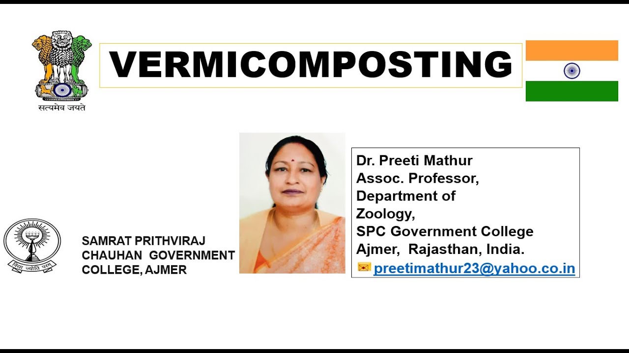 Vermicomposting | Dr. Preeti Mathur - YouTube