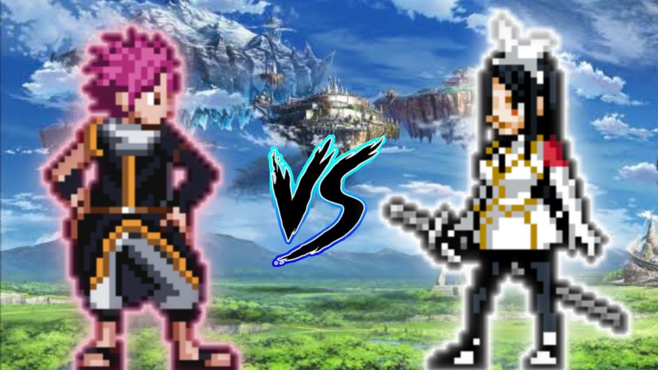 Natsu (all form) VS Kagura in Jump Force Mugen - YouTube