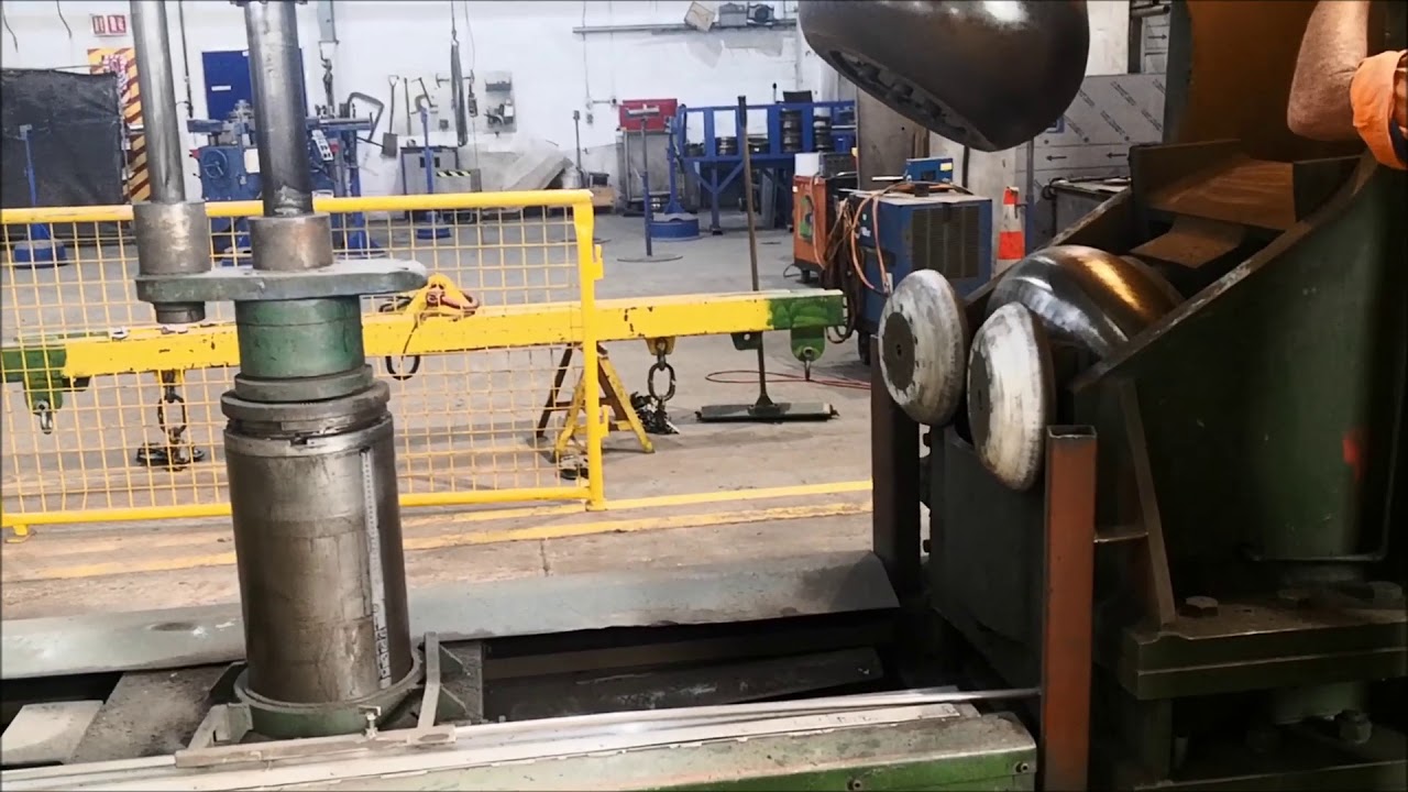 BOLDRINI FLANGING MACHINE CAP. 25MM X 4000MM - YouTube