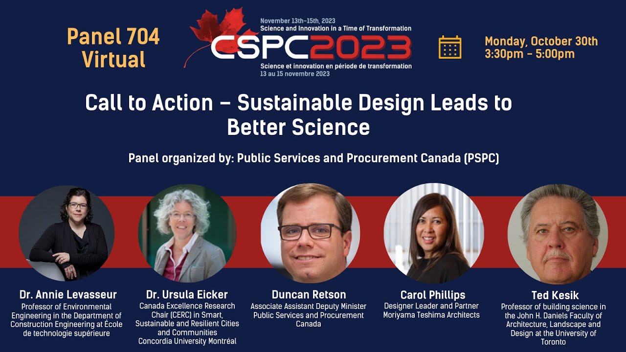 Call to Action: Sustainable Design Leads to Better Science - CSPC 2023 ...